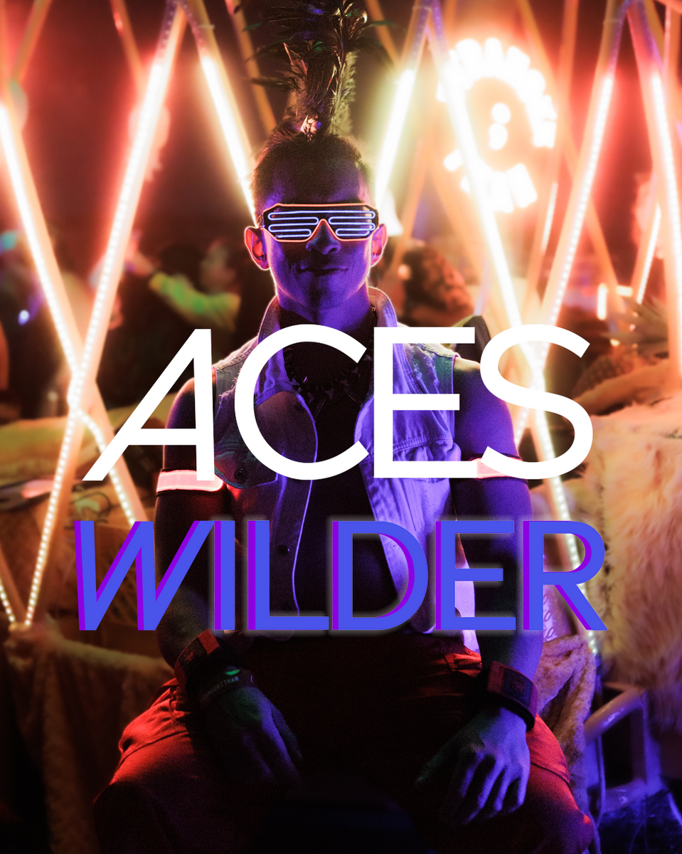 Neon Horizons - Unique Men's Rave Clothing | Aces Wilder – ACES WILDER