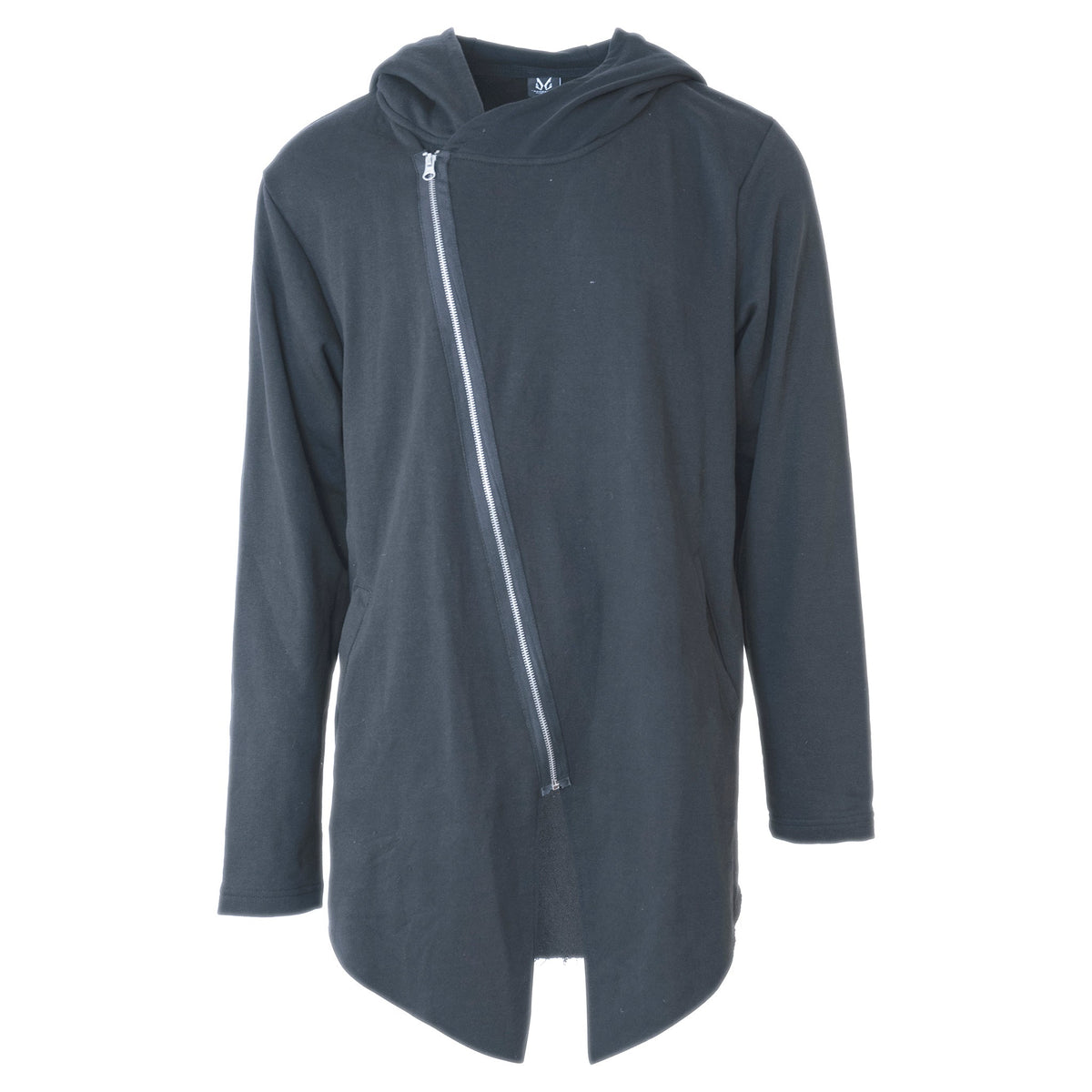 Jace Men's Gray Asymmetrical Hoodie – ACES WILDER